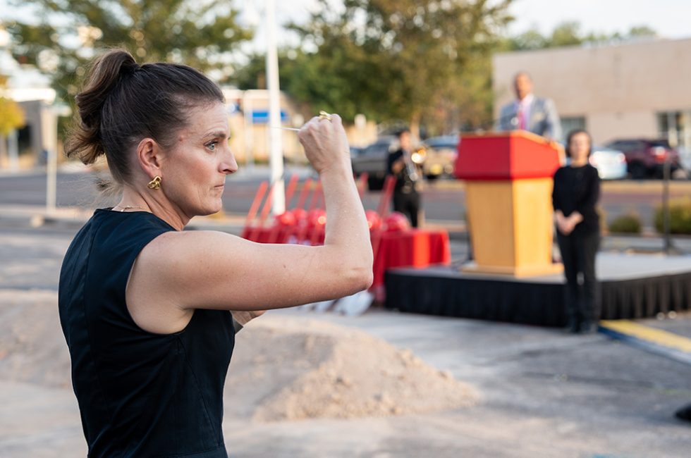 Blown away by groundbreaking for new fine arts building CCAT | College ...